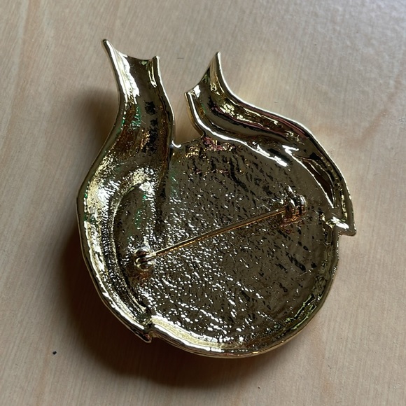 Laura Gayle | Jewelry | Vintage Laura Gayle Pin Brooch Silver Gold ...